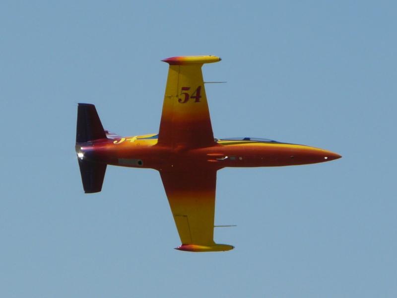 Evan flies - Reno Air Races '08