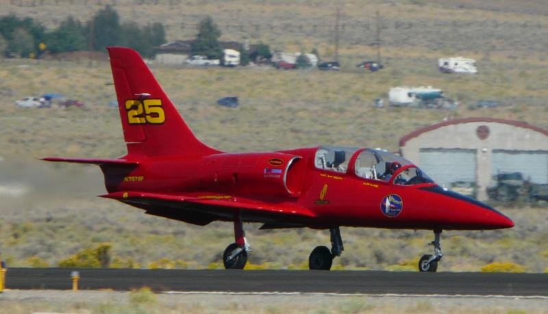 Evan flies - Reno Air Races '08