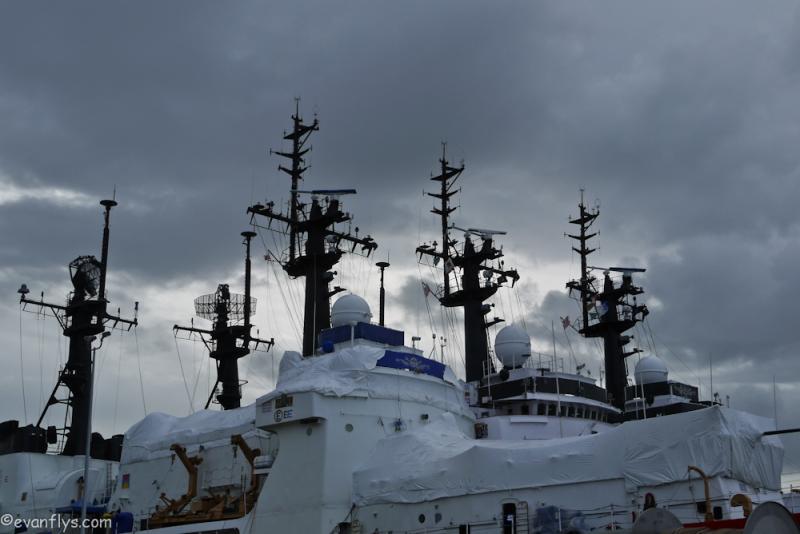 Evan flies - Coast Guard Island Alameda